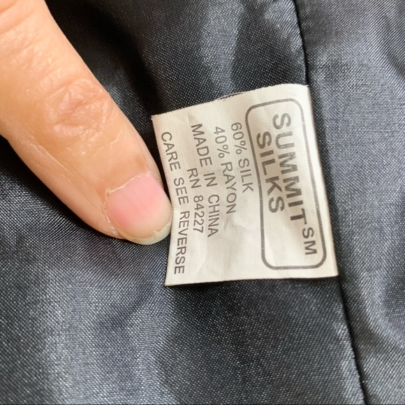 Summit silk | Jackets & Coats | Vintage Silk Vest | Poshmark